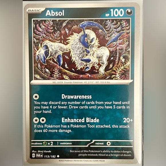 Games | Absol Pokemon Card | Poshmark